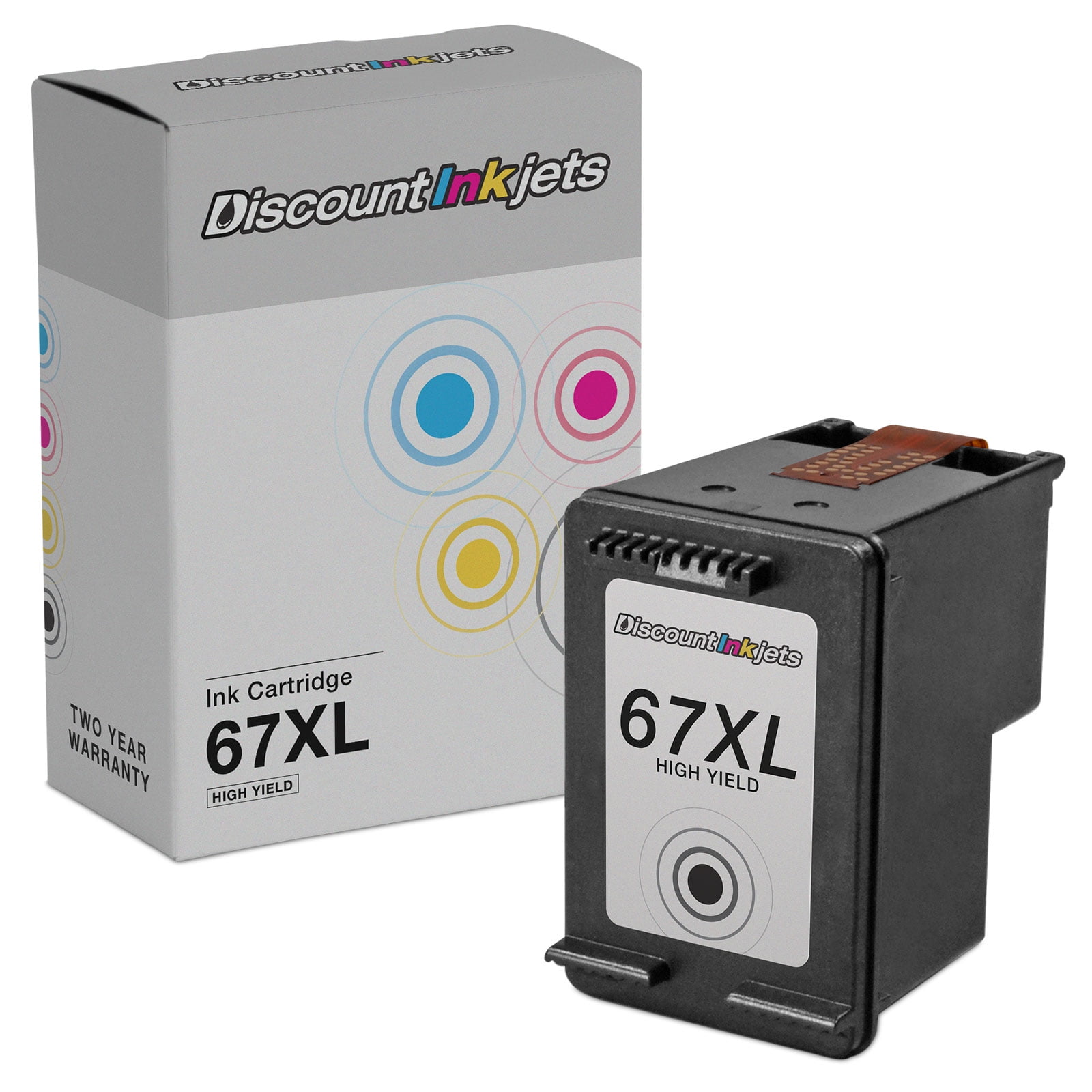 DI Ink Cartridge Replacement for HP 67XL 3YM57AN High Yield (Black ...