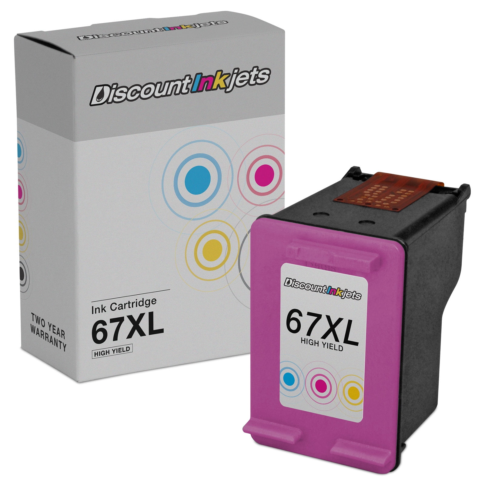 DI Ink Cartridge Replacement for HP 67XL 3YM58AN High Yield (Color ...