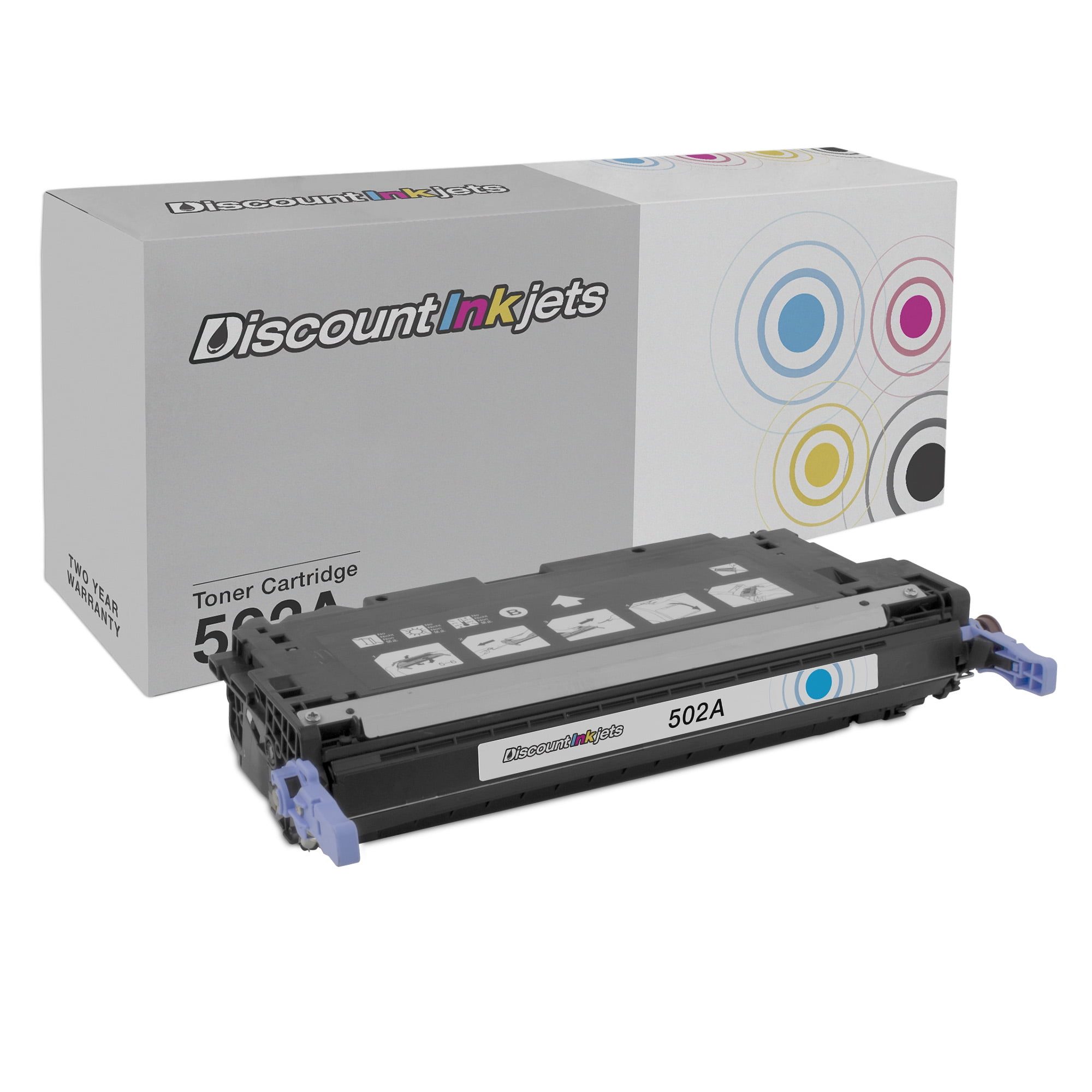 DI LaserJet Toner Cartridge Replacement for HP 502A 502 Q6471A (Cyan ...
