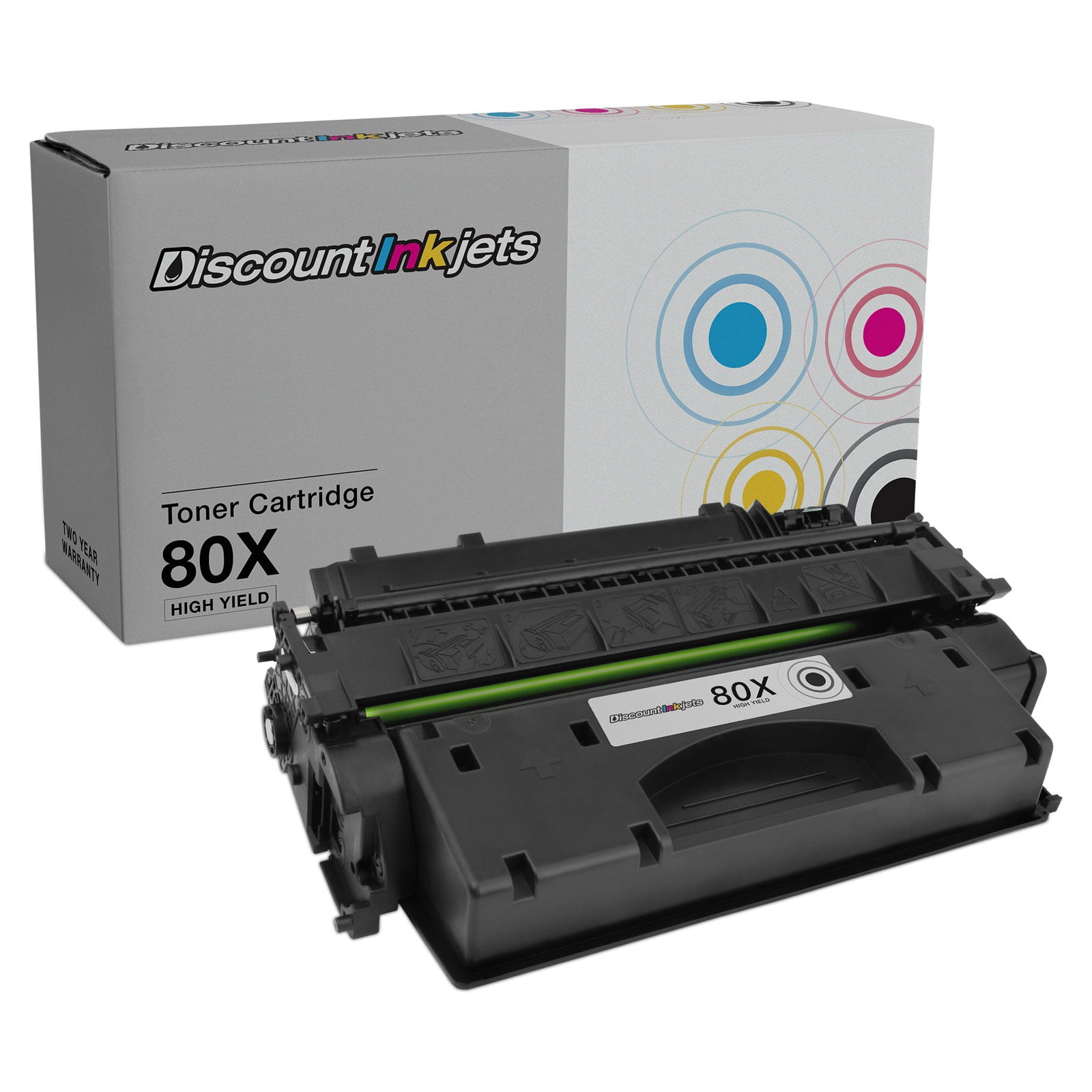DI Replacement for HP 80 X Toner Cartridge CF280X 80A CF280A HY (Black ...