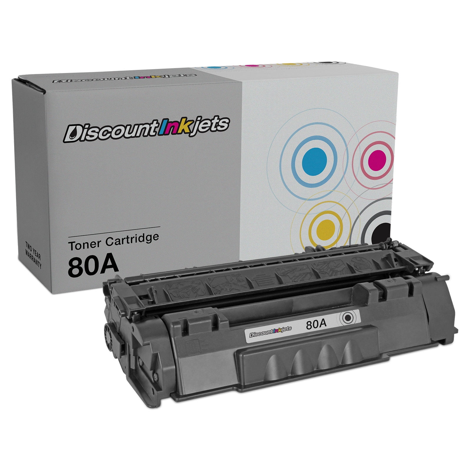 DI Replacement for HP 80A Toner Cartridge CF280A 80X CF280X (Black ...