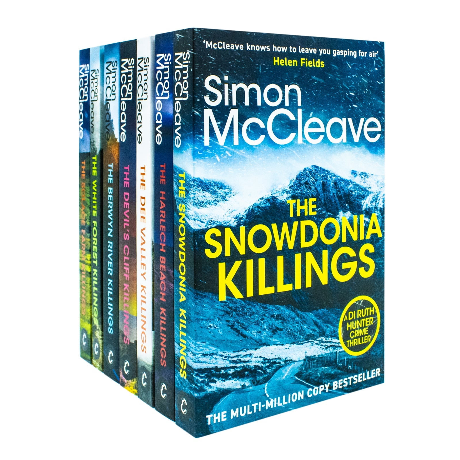 DI Ruth Hunter Series 1-7 Books Collection Set By Simon McCleave (The ...