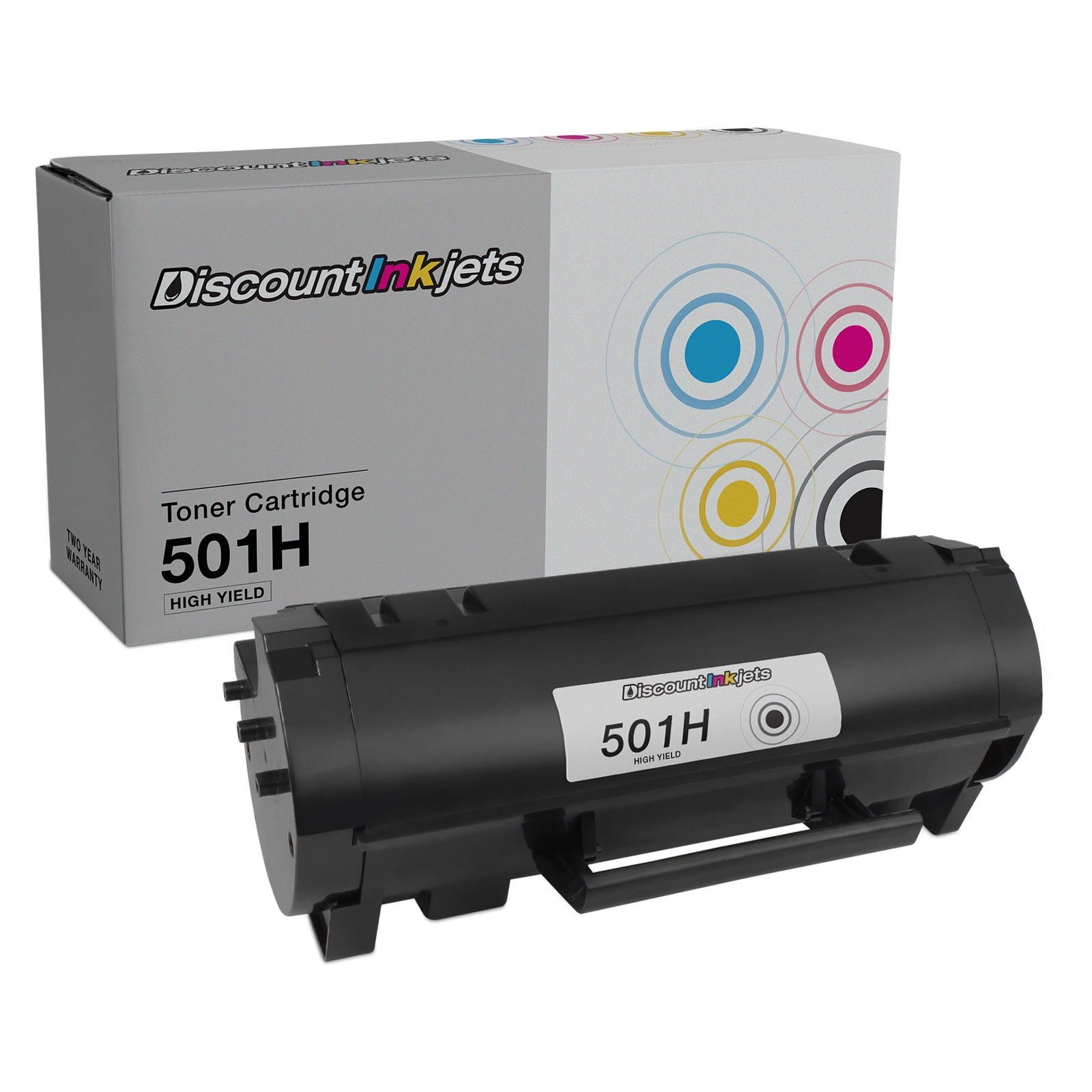 DI Toner Cartridge Replacement for Lexmark 501H 50F1H00 High Yield ...