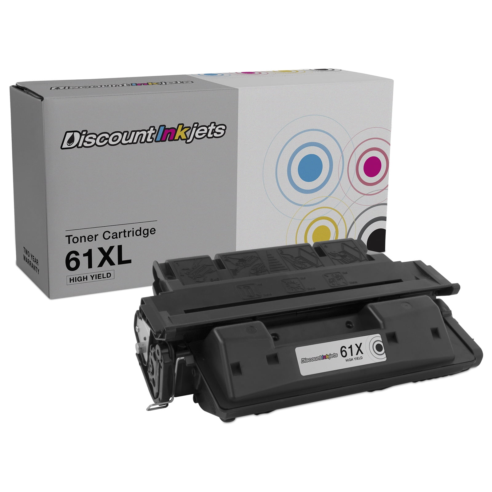 DI Toner Cartridge Replacement for HP 61X C8061X High Yield (Black ...