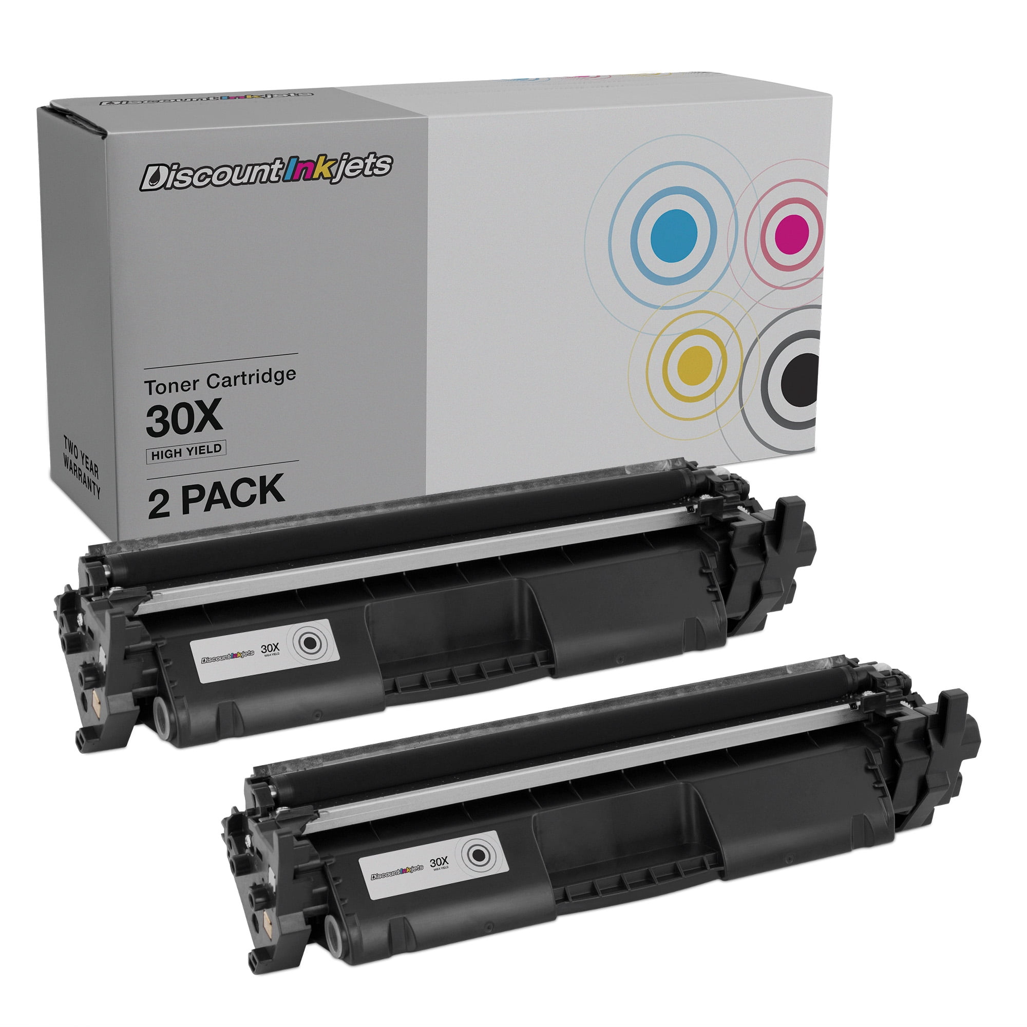 DI Toner Cartridge Replacements for HP30X CF230AX High Yield (2 Pack ...