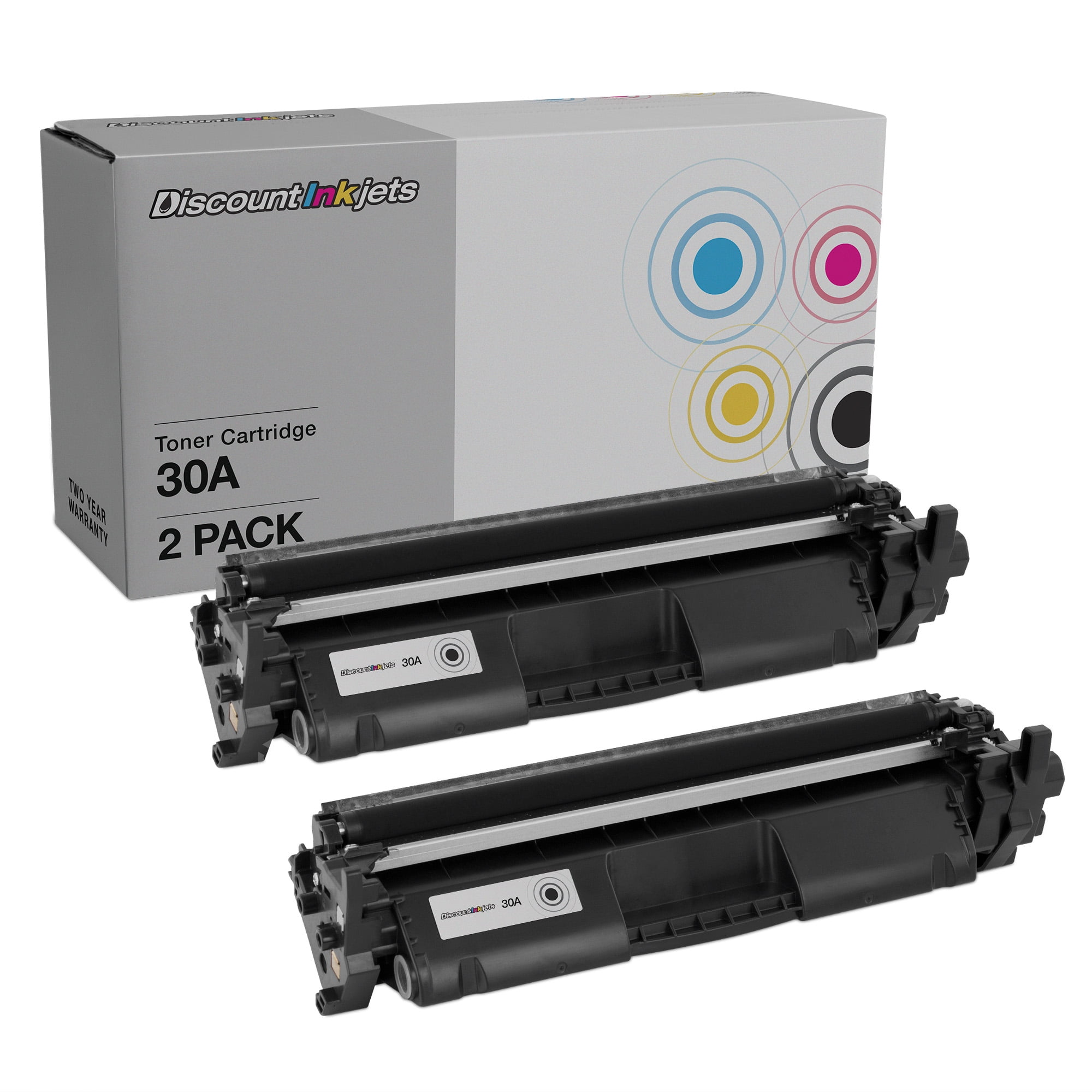 DI Toner Cartridge Replacements for HP 30A CF230A (2 Pack - Black ...