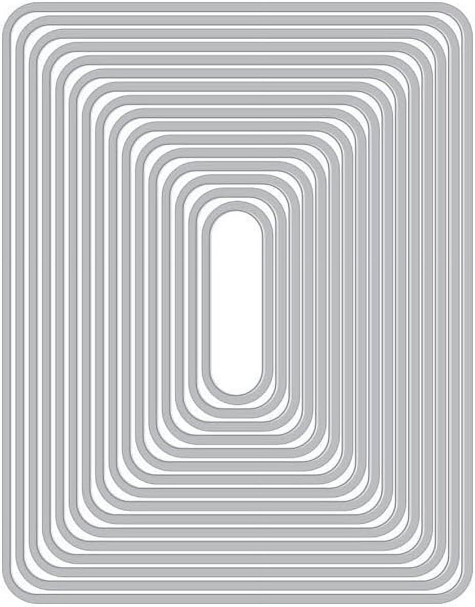 DI465 Infinity Dies, Rounded Rectangle Infinity - Walmart.com