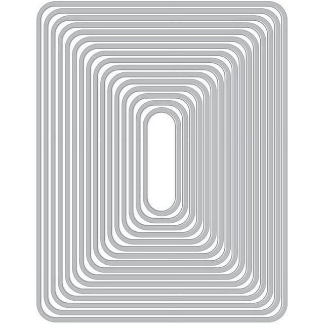 DI465 Infinity Dies, Rounded Rectangle Infinity - Walmart.com