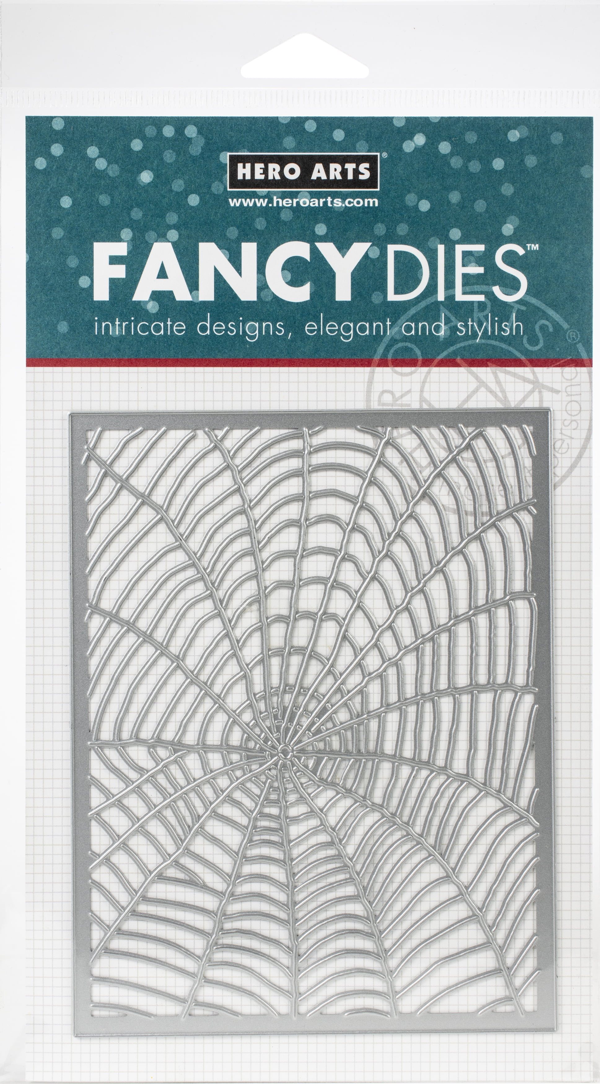 DI663 Spider Web Texture Fancy Die (F) - Walmart.com