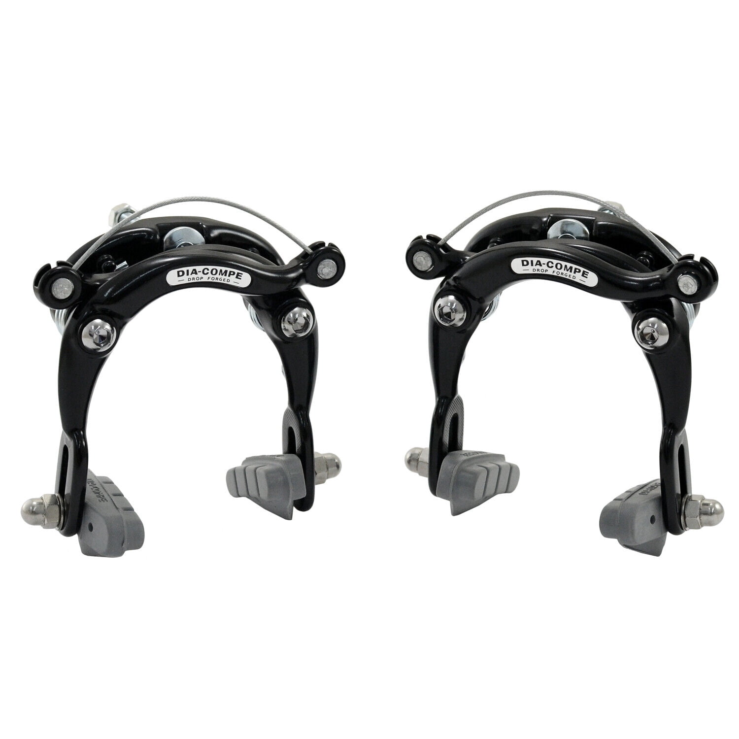 DIA-COMPE DC750 Center Pull Caliper Brake Set (Front+Rear) , Black # ...