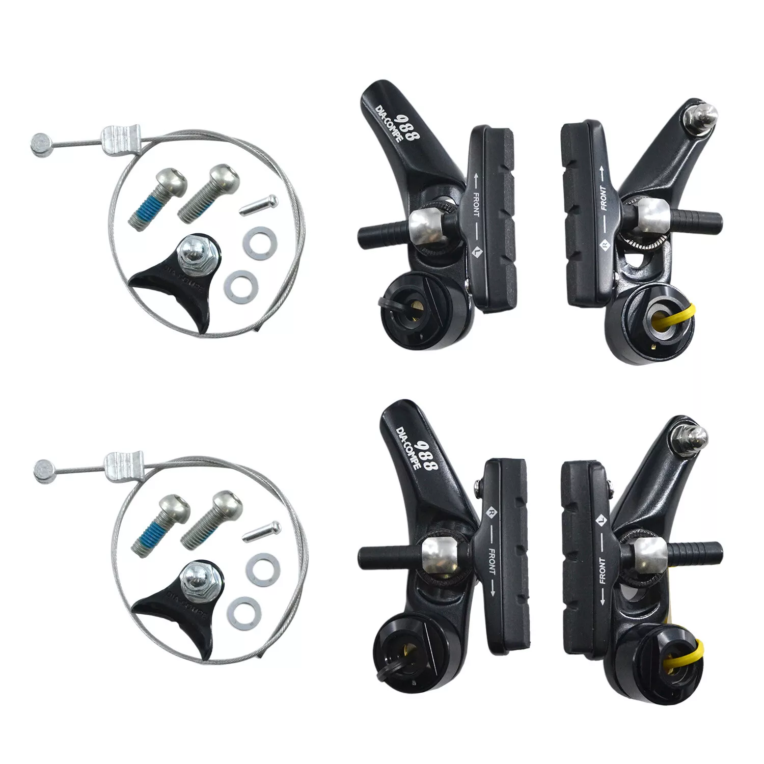DIA-COMPE DC988EX Cyclocross Cantilever Brake Set (Front & Rear ...