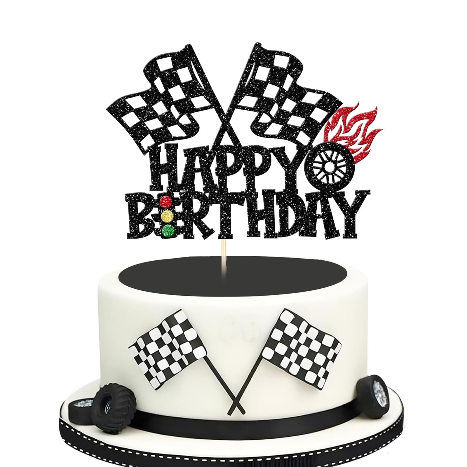 DIADARL Car Cake Topper Race Car BSL1 Cake Decorations Racing Car ...