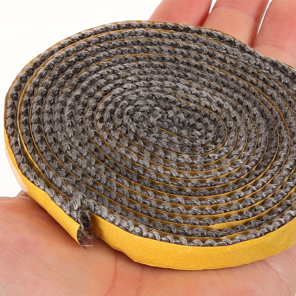 DIAEDGE 1 Roll Wood Stove Door Gasket Fireplace Sealing Rope Wood Fire ...