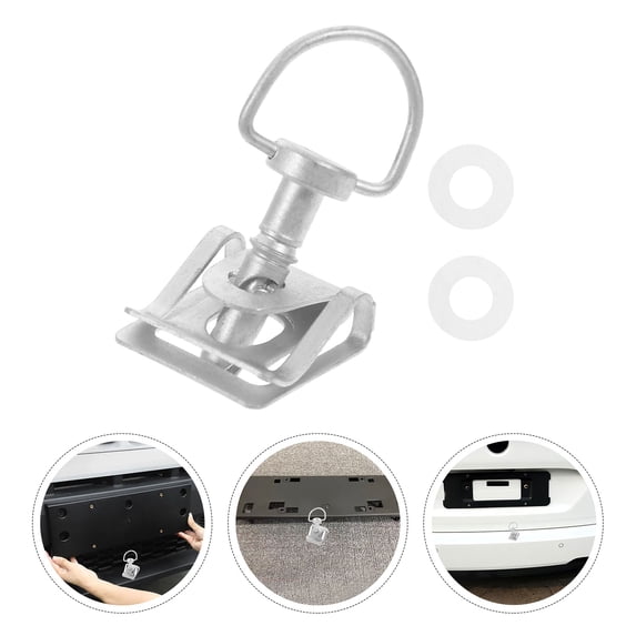 HEMOTON 1 Set Car Fastening Kit License Plate and Engine Cover Bolt ...