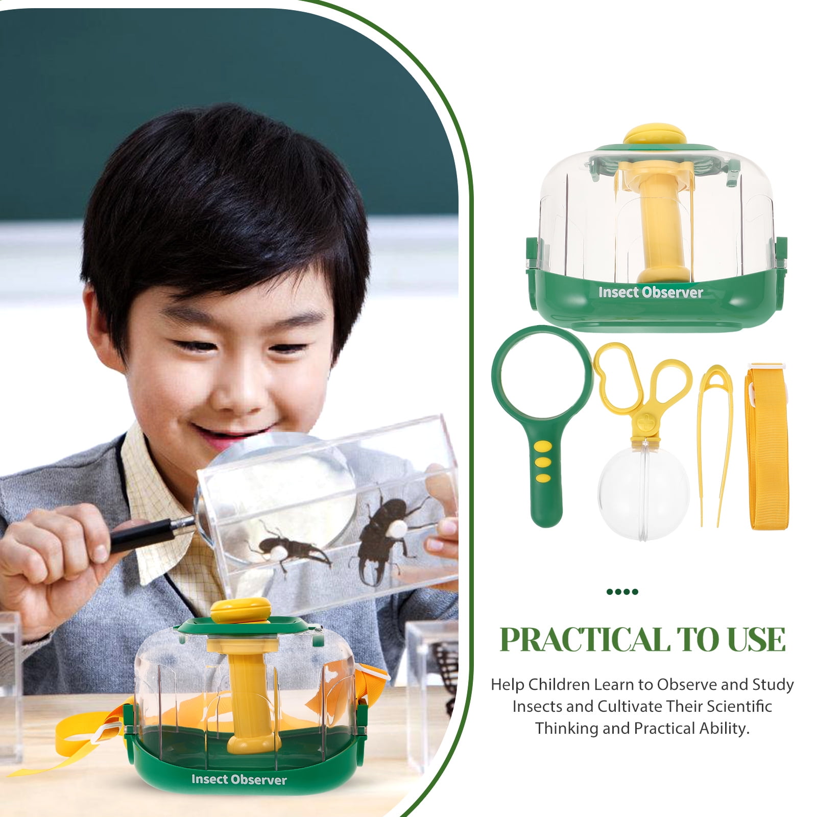 DIAEDGE 1 Set Outdoor Exploration Set for Kids Outdoor Explorer Kit ...