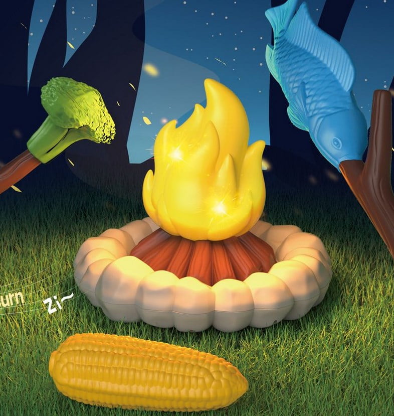 1 Set of Realistic Pretend Campfire Set For Kids Simulated Outdoor ...