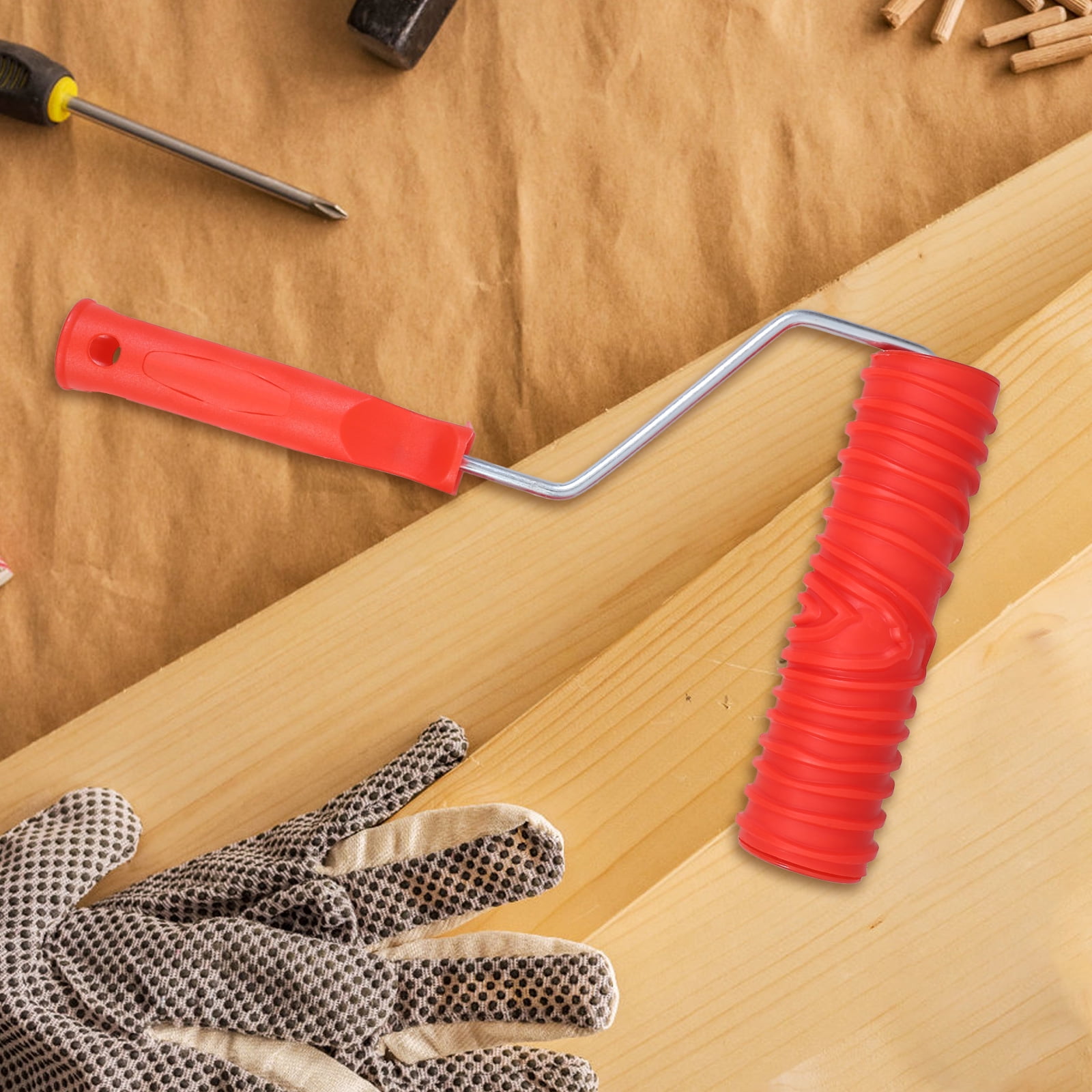 DIAEDGE 1 Set of Wood Grain Tool Set Wood Grain Painting Tool Handheld ...