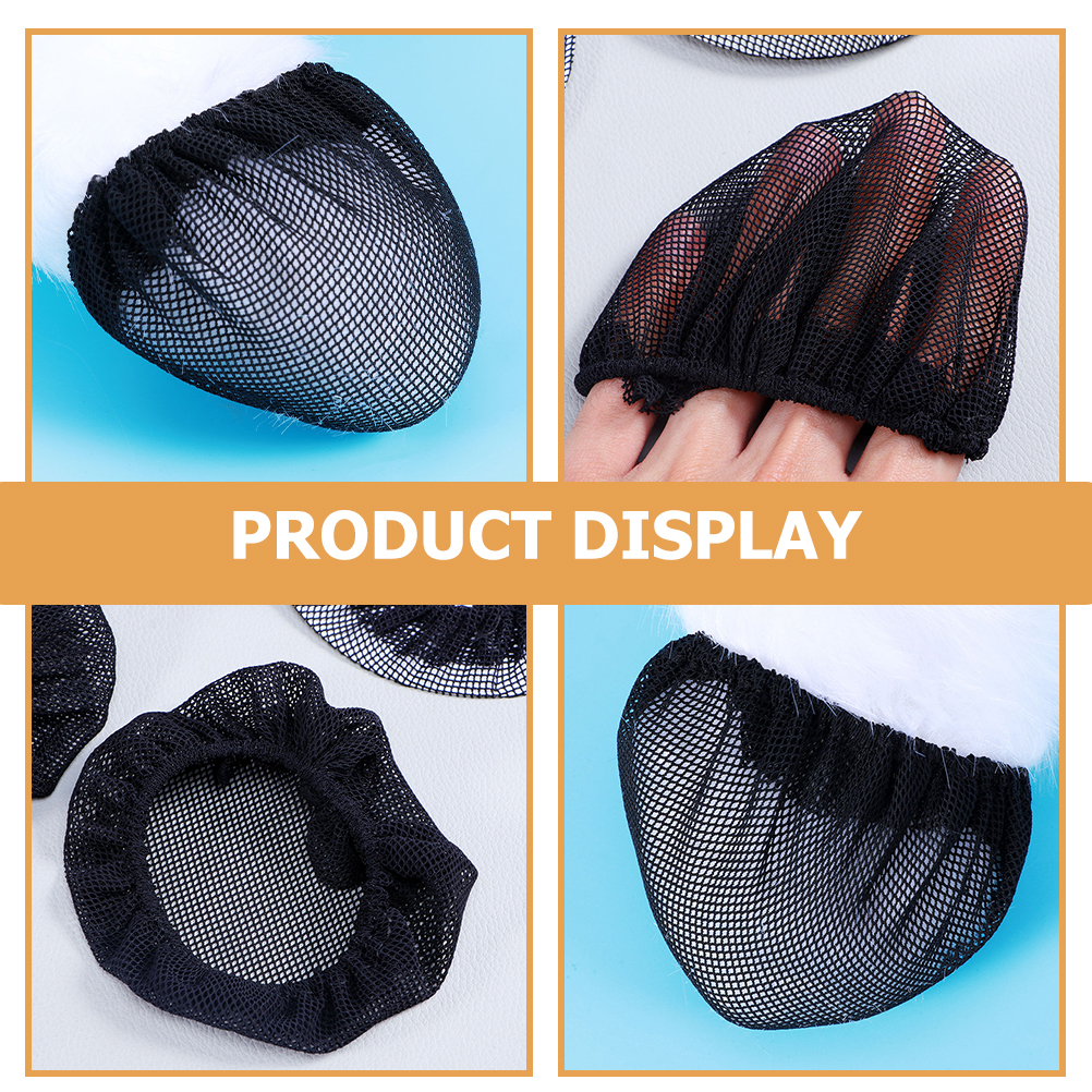 HEMOTON 10 Pcs Dance Hair Nets for Buns Ballet Hair Net Covers for Girls - Walmart.com