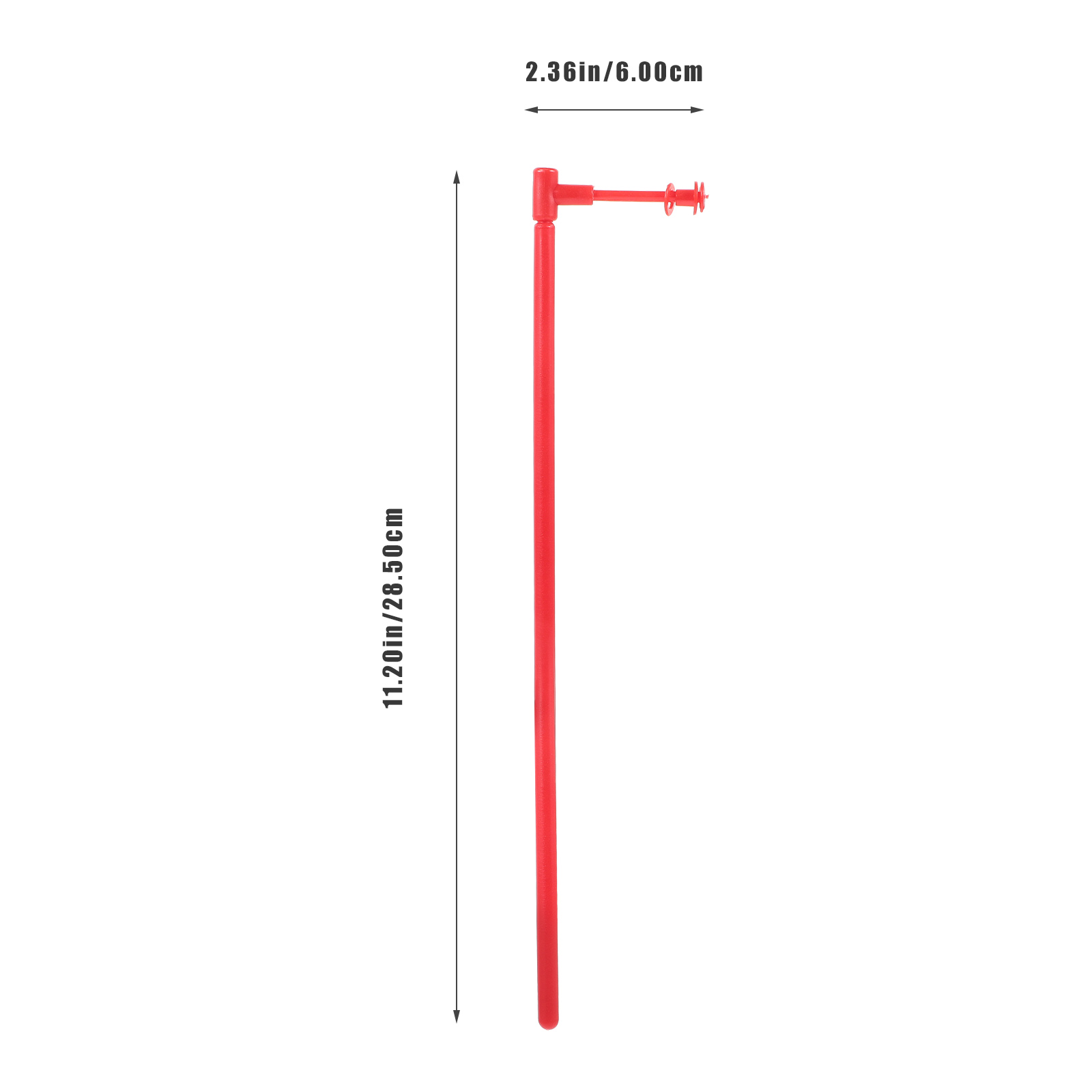 10 Sets Windmill Rods Plastic Reusable Pinwheel Making Replacements ...