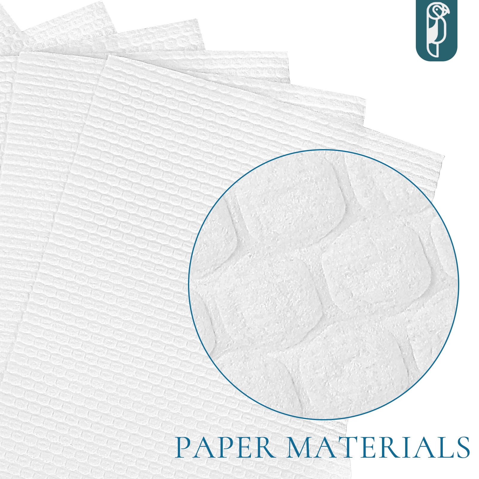 DIAEDGE 100 Sheets Cage Liners Bird Cage Liner Paper Disposable Bird ...