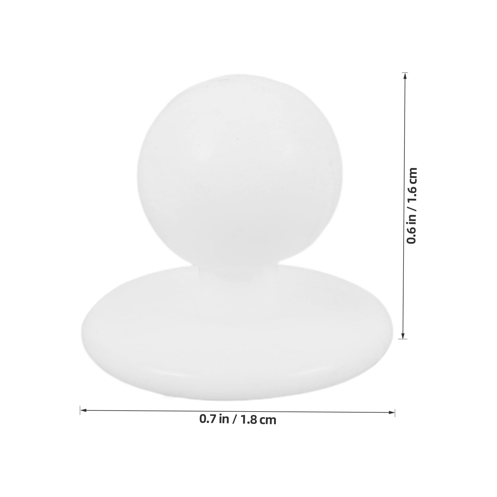 DIAEDGE 100pcs Clothes Buttons Chef Buttons Wind Coat Sewing Buttons ...