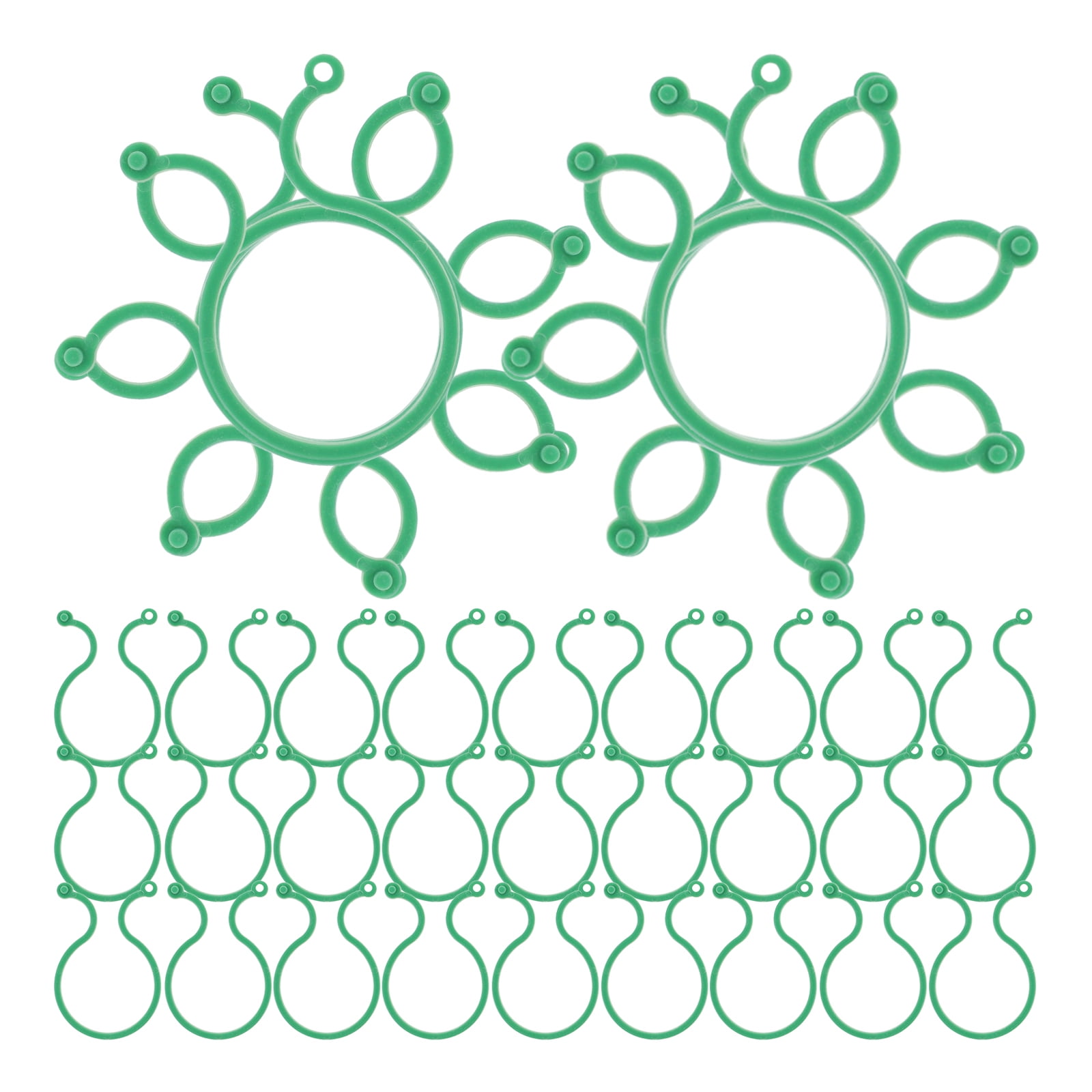 DIAEDGE 100pcs Grape Stem Support Clips Plant Stem Straightening Clips ...