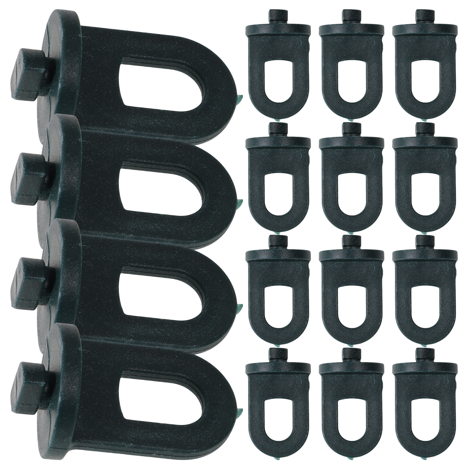 SOPOTUTU Clips Greenhouse Twist Clips Black 100pcs - Walmart.com