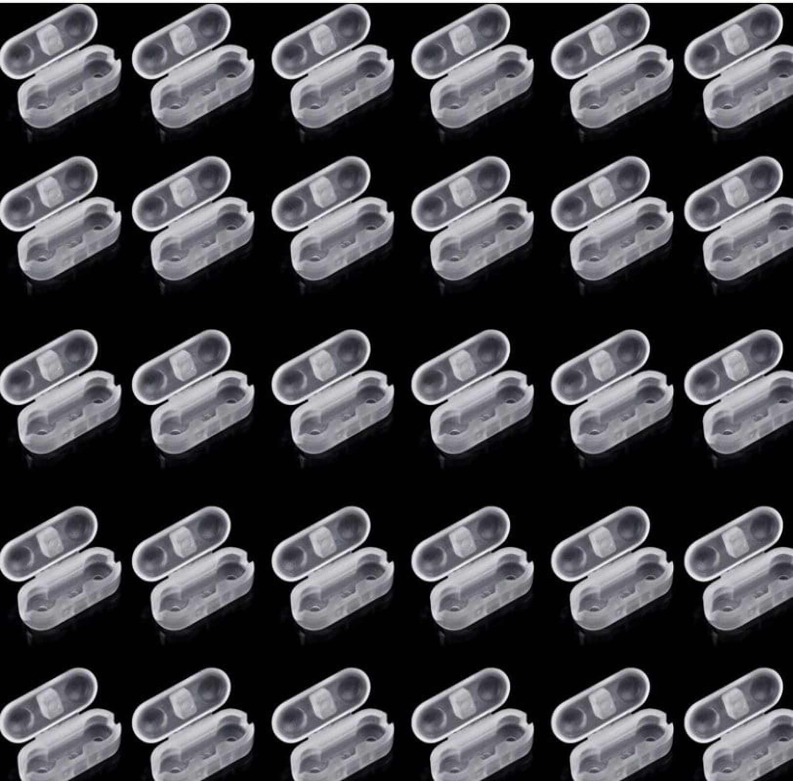 DIAEDGE 100pcs Plastic Connector Plastic Clips Blind Clips Replacement ...