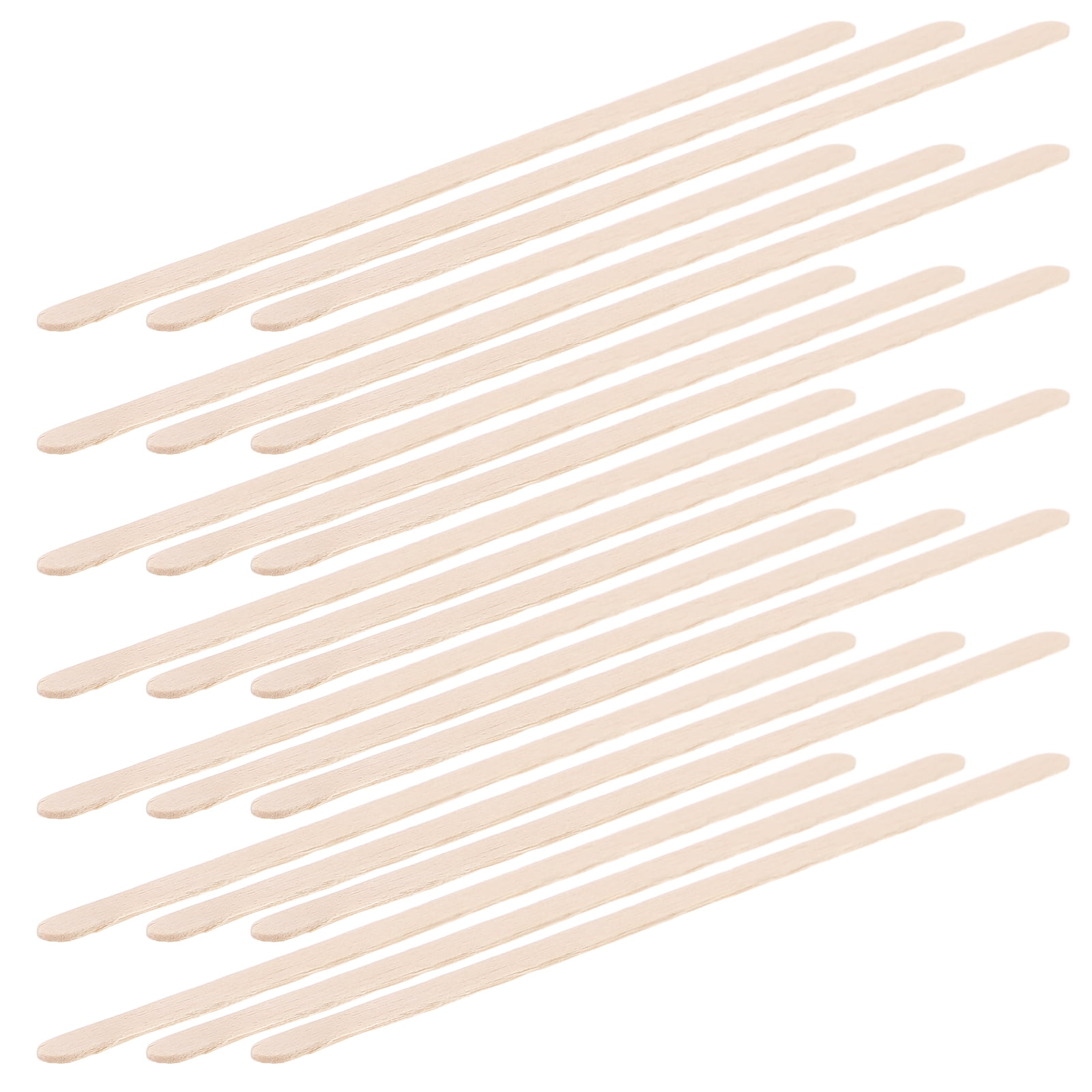 Wooden Stir Sticks for Coffee and Beverages 100pcs Safe Light Beige ...