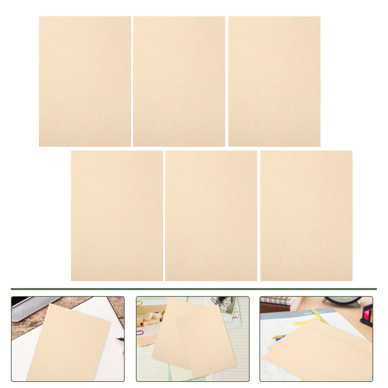 DIAEDGE 10Pcs Antique Parchment Paper Vintage Writing Paper Wish Paper ...