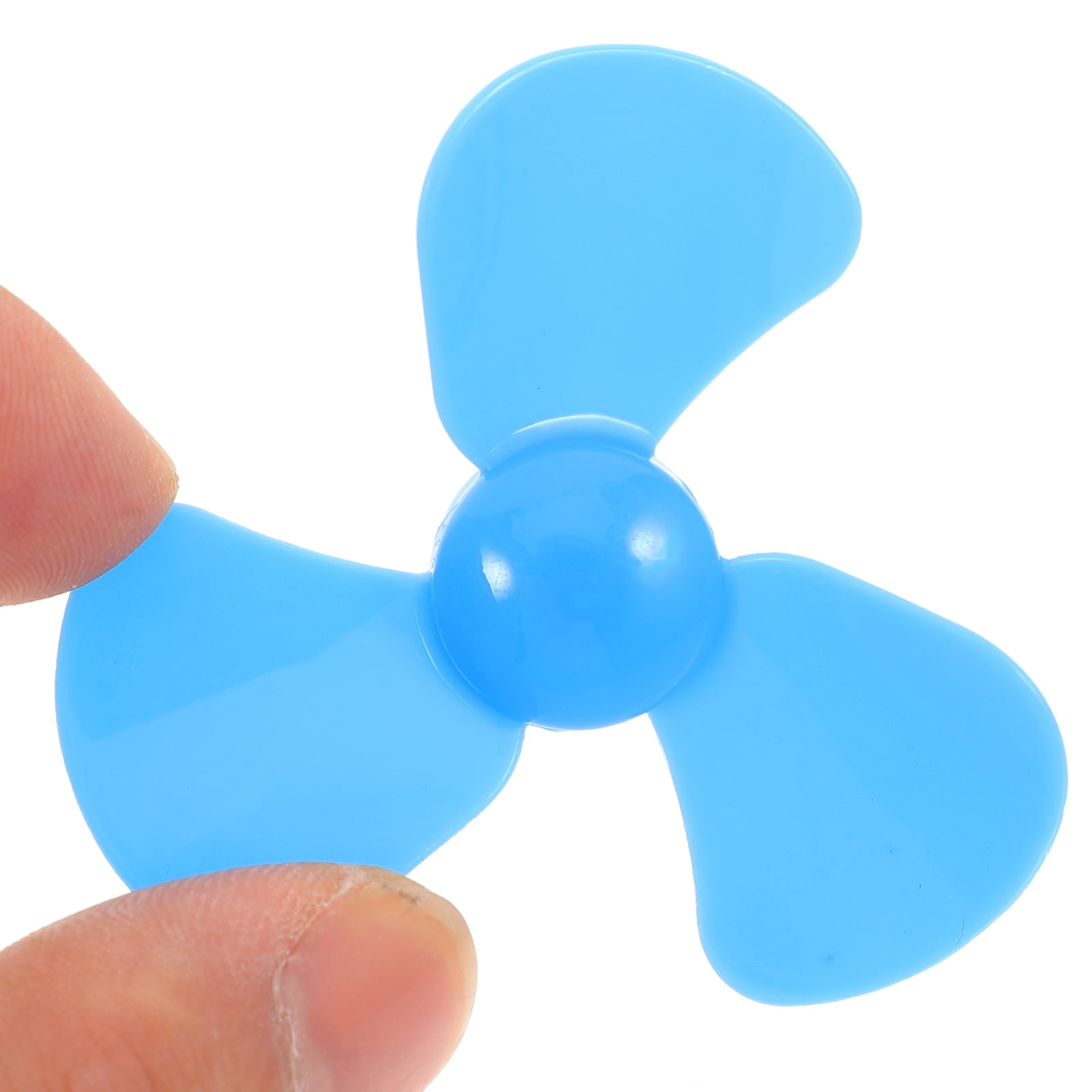 10Pcs Mini Plastic Fan Blade Fan Leaves Motor Accessories School ...