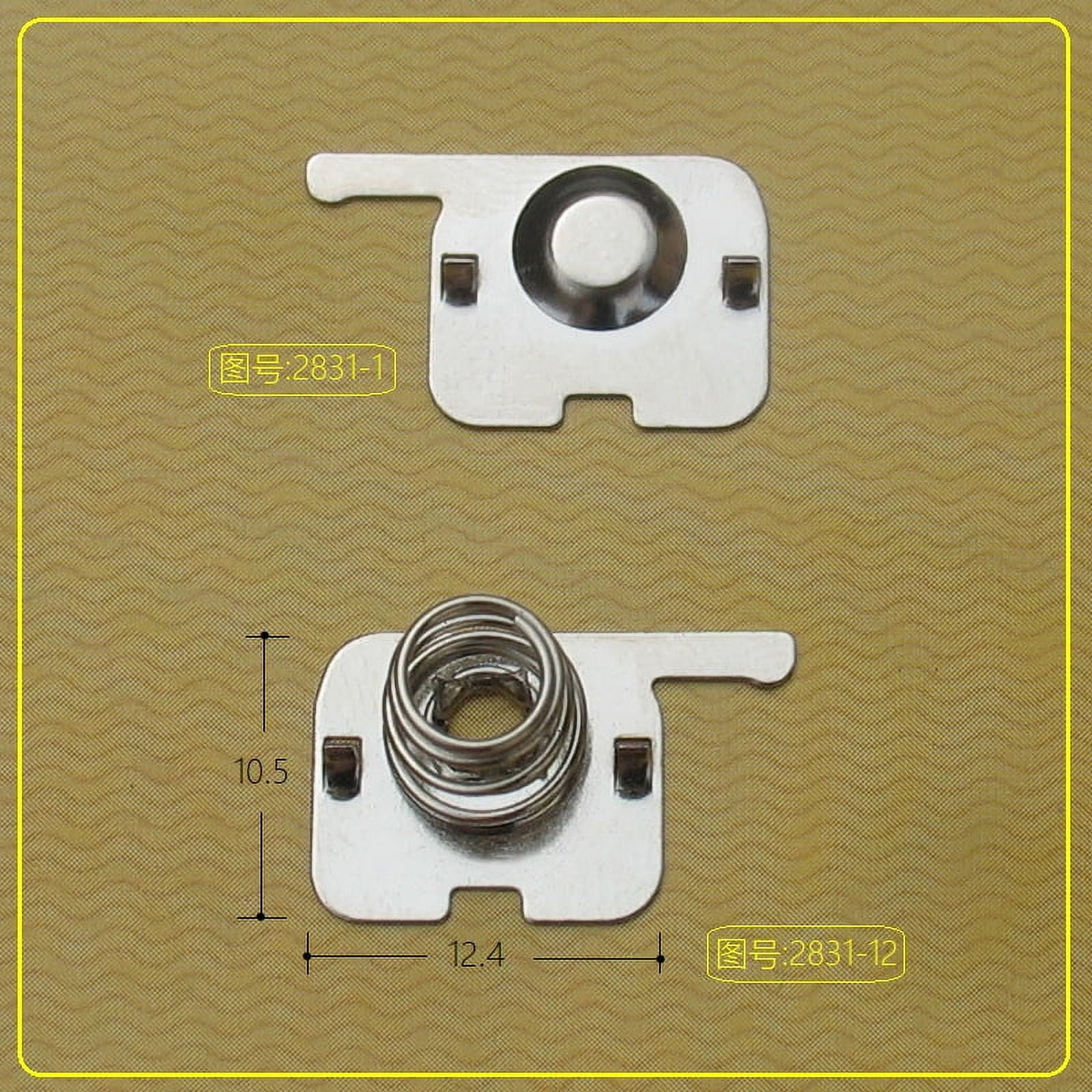 DIAEDGE 10pcs Battery Spring Contacts For Positive And Negative ...