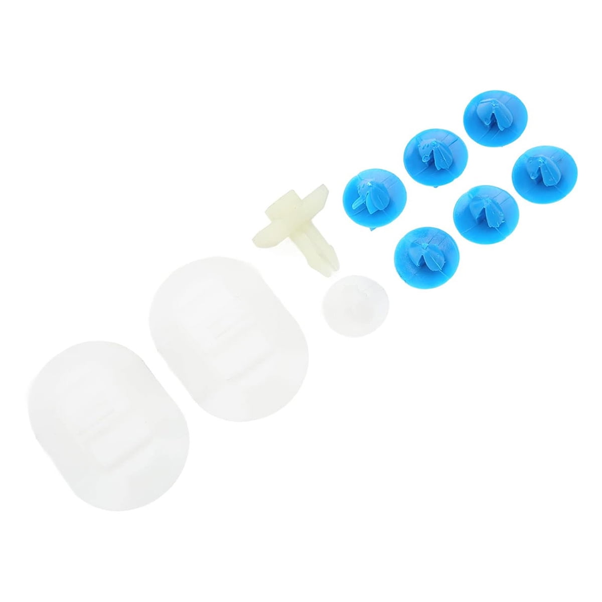 DIAEDGE 10pcs Car Side Skirt Fasteners Rocker Panel Moulding Retainer ...