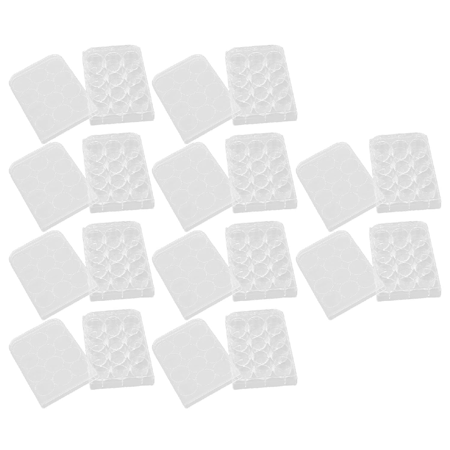 DIAEDGE 10pcs Cell Culture Tray 12-hole Reaction Plate Tissue Culture ...