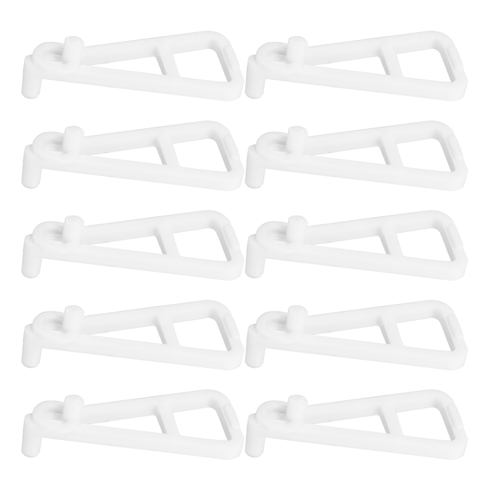 DIAEDGE 10pcs Floating Shelf Support Bracket Wardrobe Divider Bracket ...