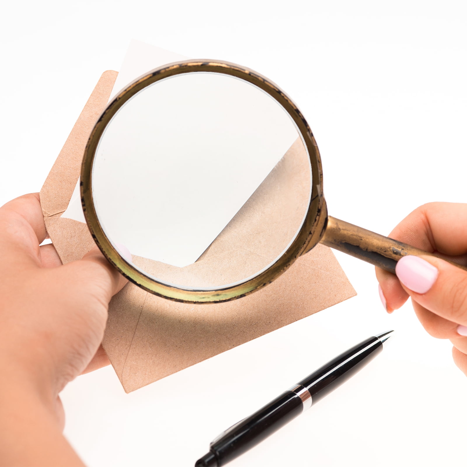 DIAEDGE 10pcs Optical Lens Magnifier Double Convex Lenses Magnifying ...