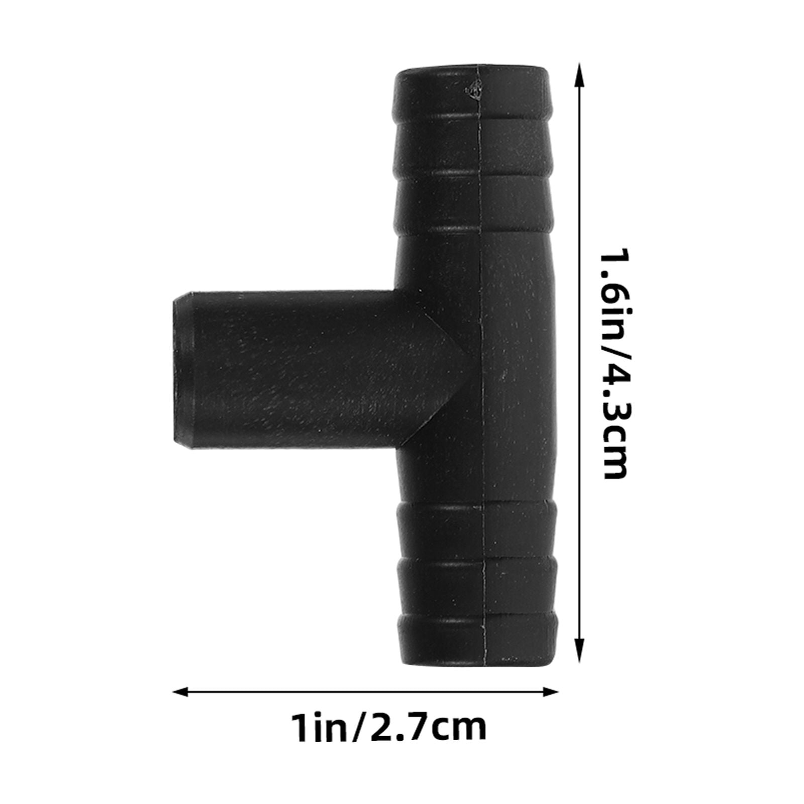 DIAEDGE 10pcs T-shaped Hose Splitter For Water Fountains Easy ...