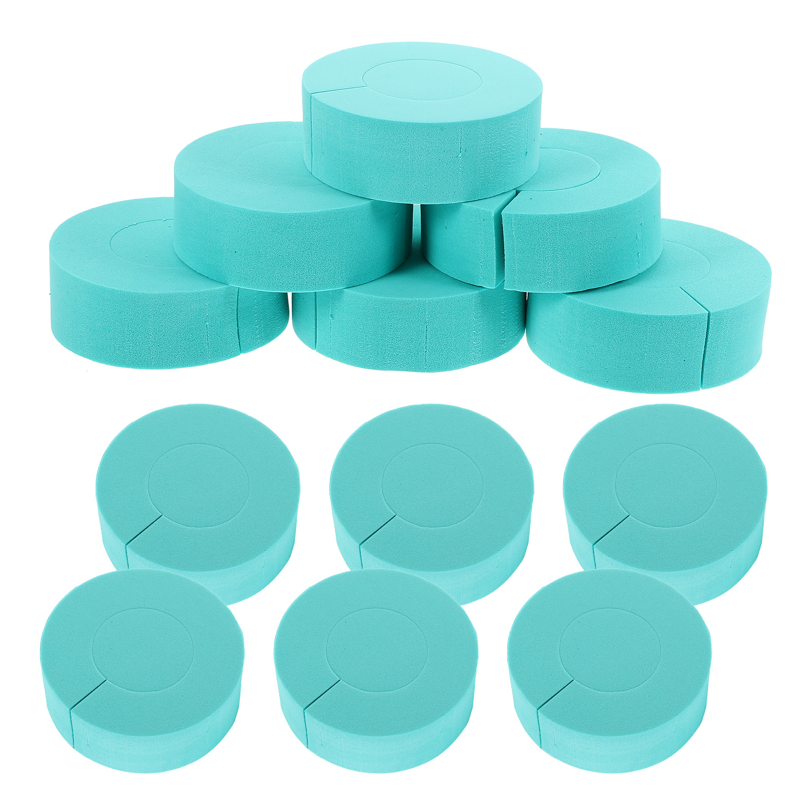 DIAEDGE 12Pcs Curl Hair Sponge Hair Curling Sponge Ring Hair Style Tool ...