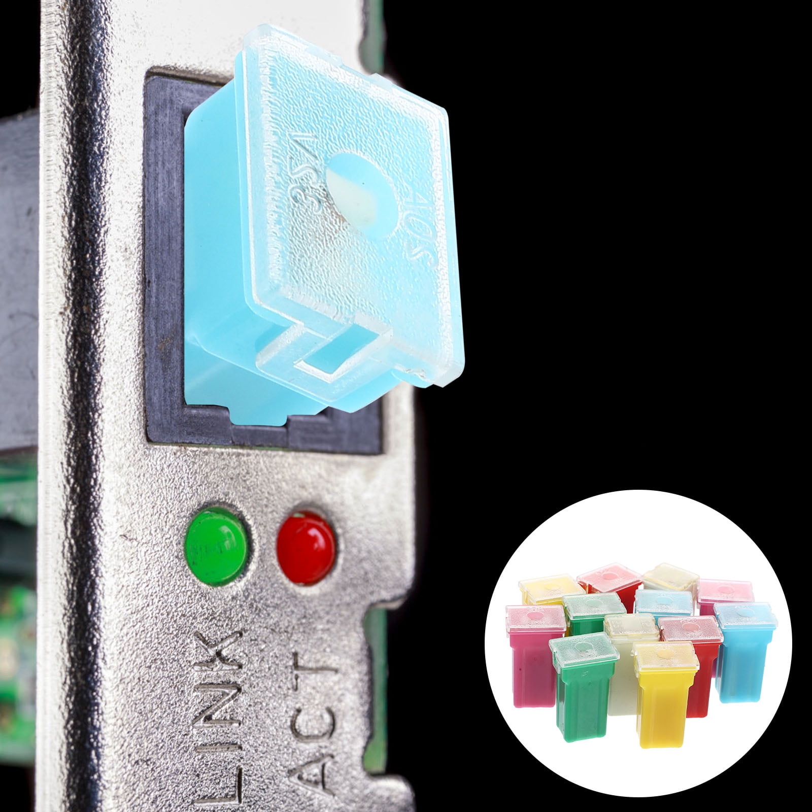 DIAEDGE 12pcs Car Fuse Assortment Car Fuse Assortment Organizer Car ...