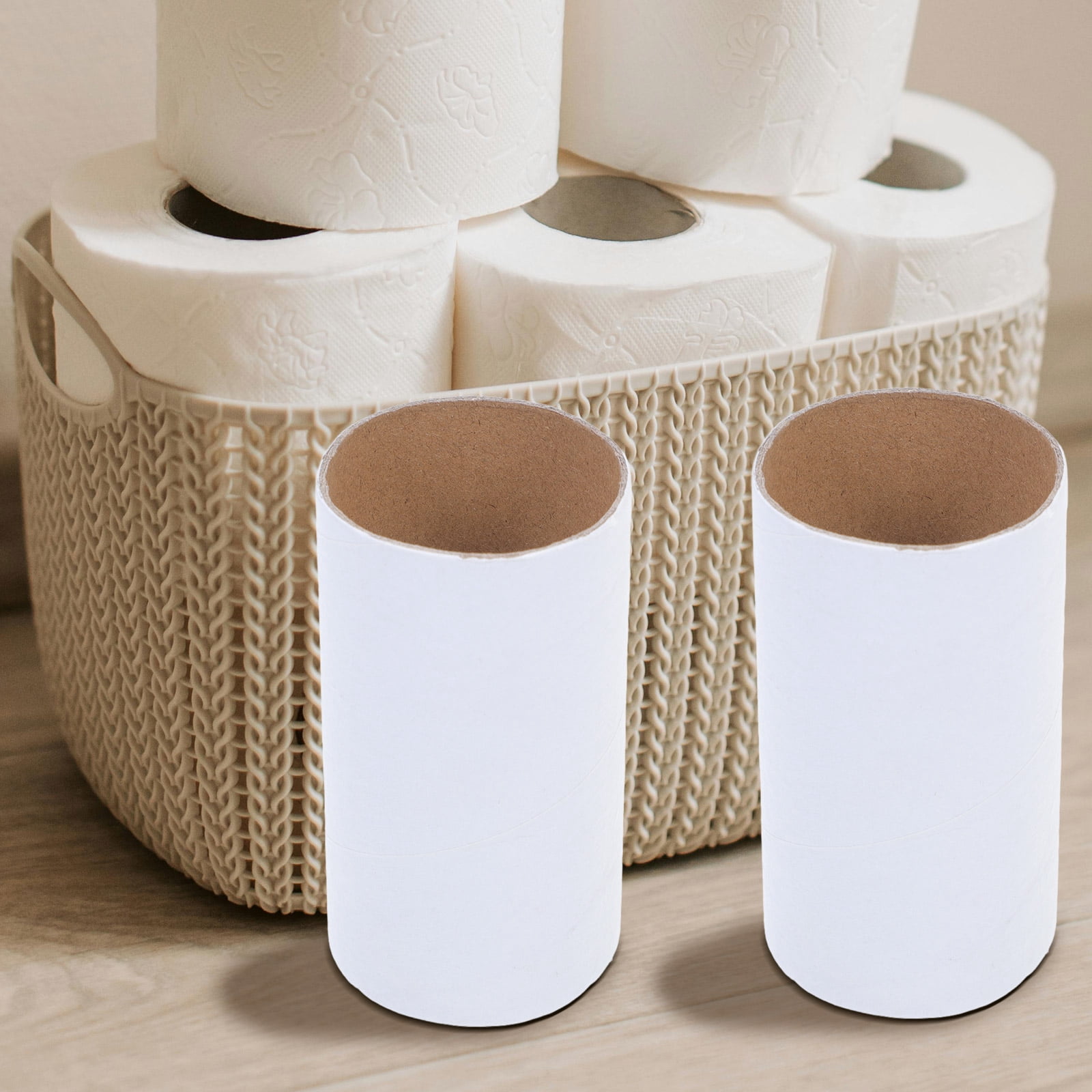 DIAEDGE 12pcs Diy Craft Paper Tubes Blank Cardboard Tubes Diy Art ...