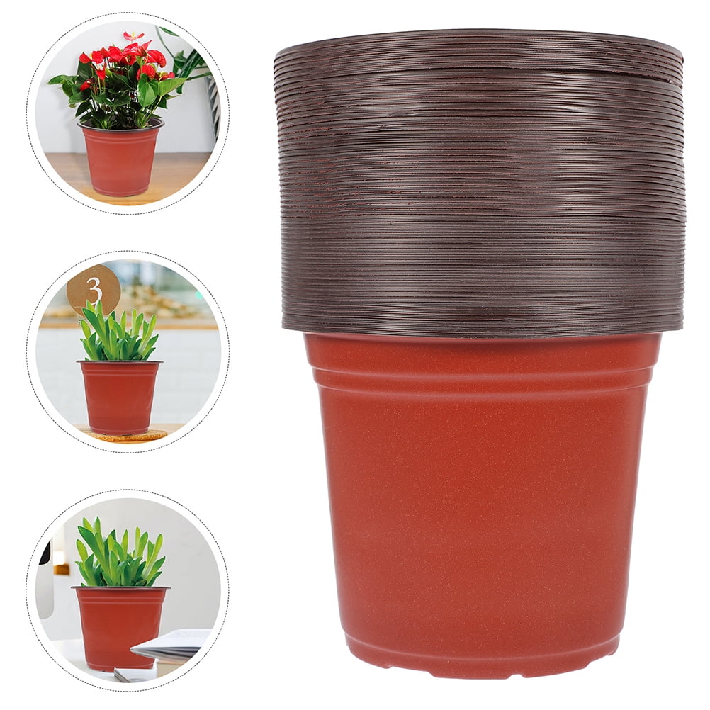 DIAEDGE 150pcs Planter Nursing Pots Succulent Planting Containers ...
