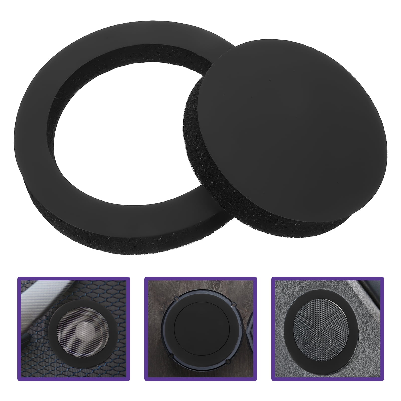 DIAEDGE 2 Set Car Speaker Spacer Rings Replacement Speaker Rings for ...