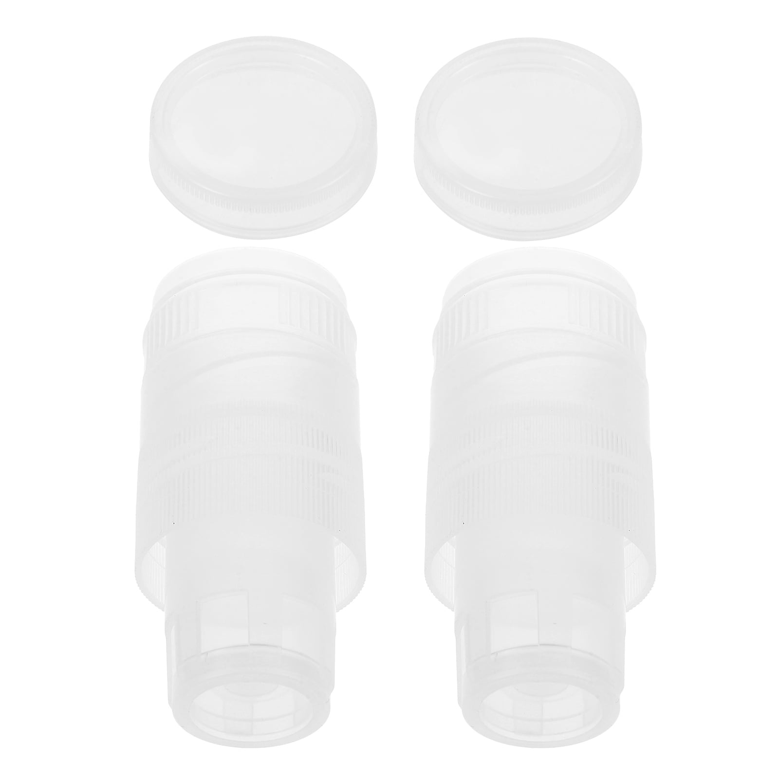 DIAEDGE 2 Sets Plastic Honey Bottle Lid Plastic Bottle Lid Small ...