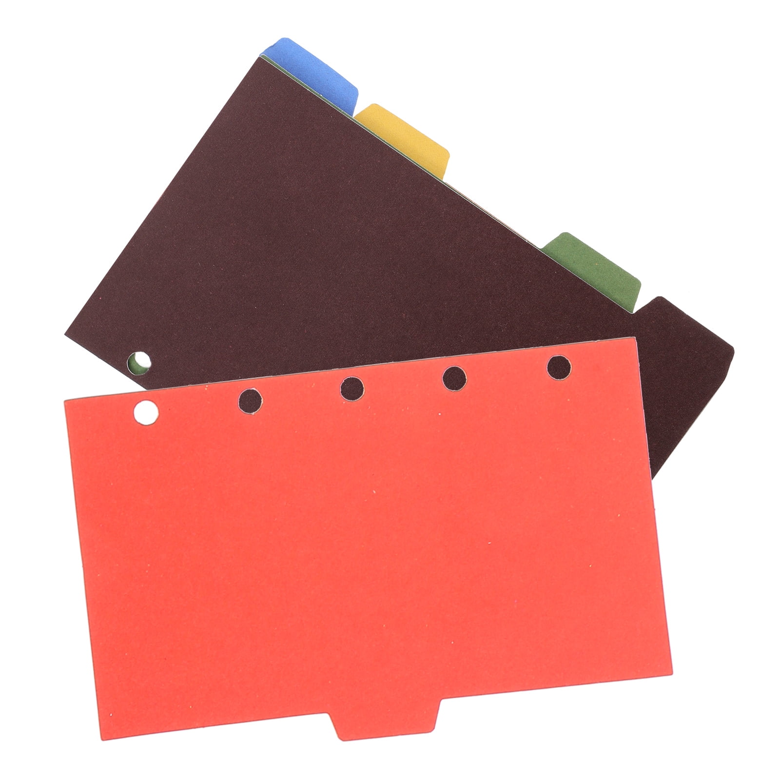 DIAEDGE 2 Sets of Office Binder Book Dividers Detachable Binder Tabs ...