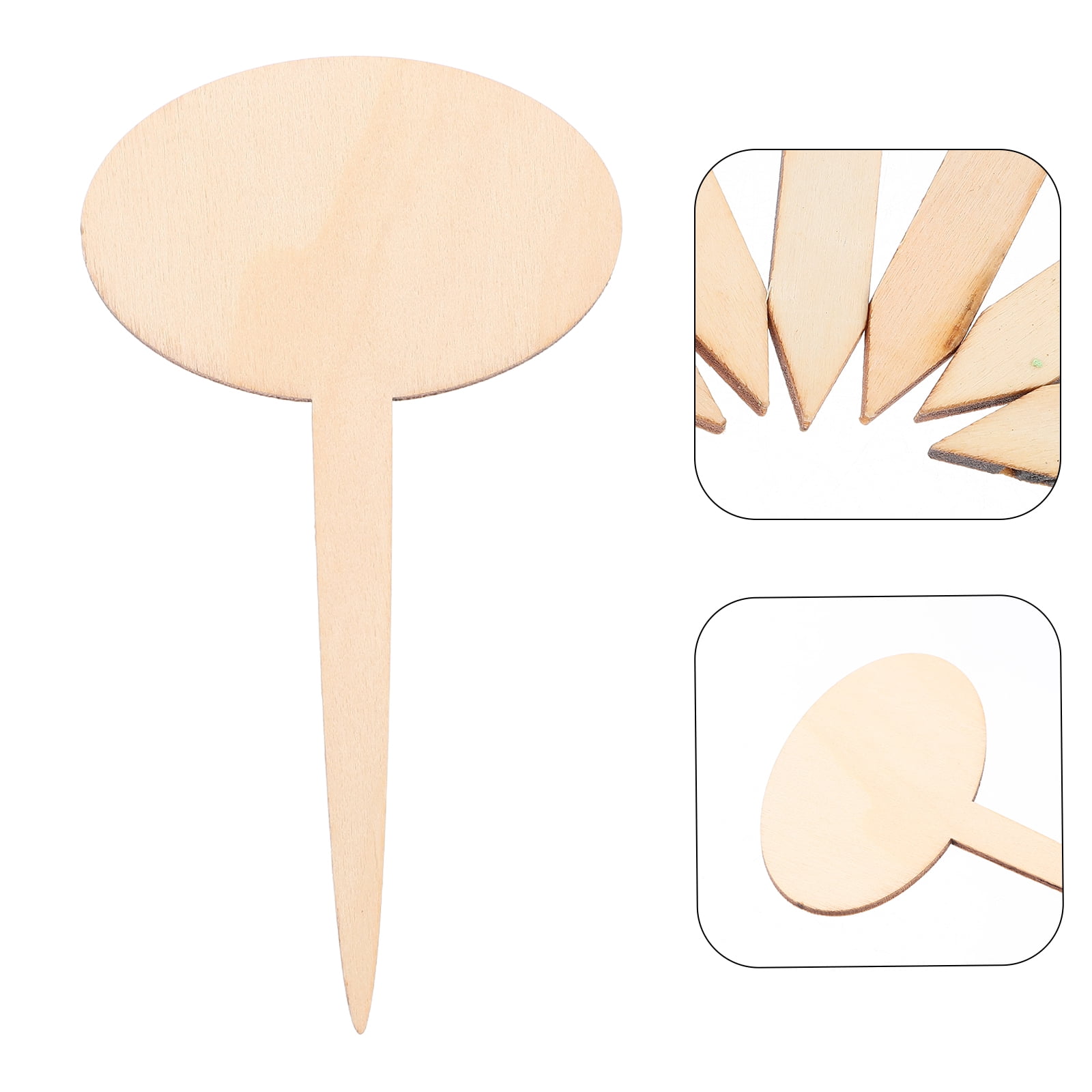 DIAEDGE 20pcs Plant Label Stakes Tree Tags Plant Markers For Outdoor ...