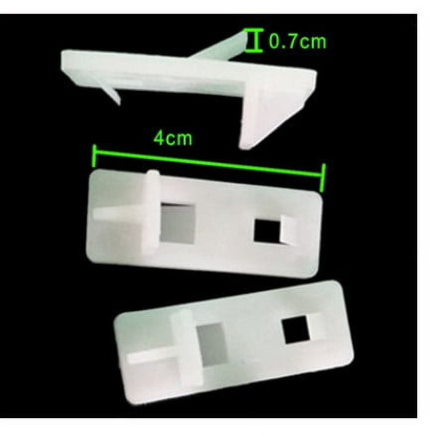 20pcs Plastic Shelf Support Pegs Shelf Locking Cabinet Shelf Clips ...