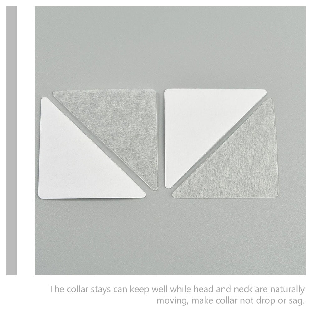 DIAEDGE 25 Sheets Collar Stays for Men's Shirts Dress Shirt Collar ...