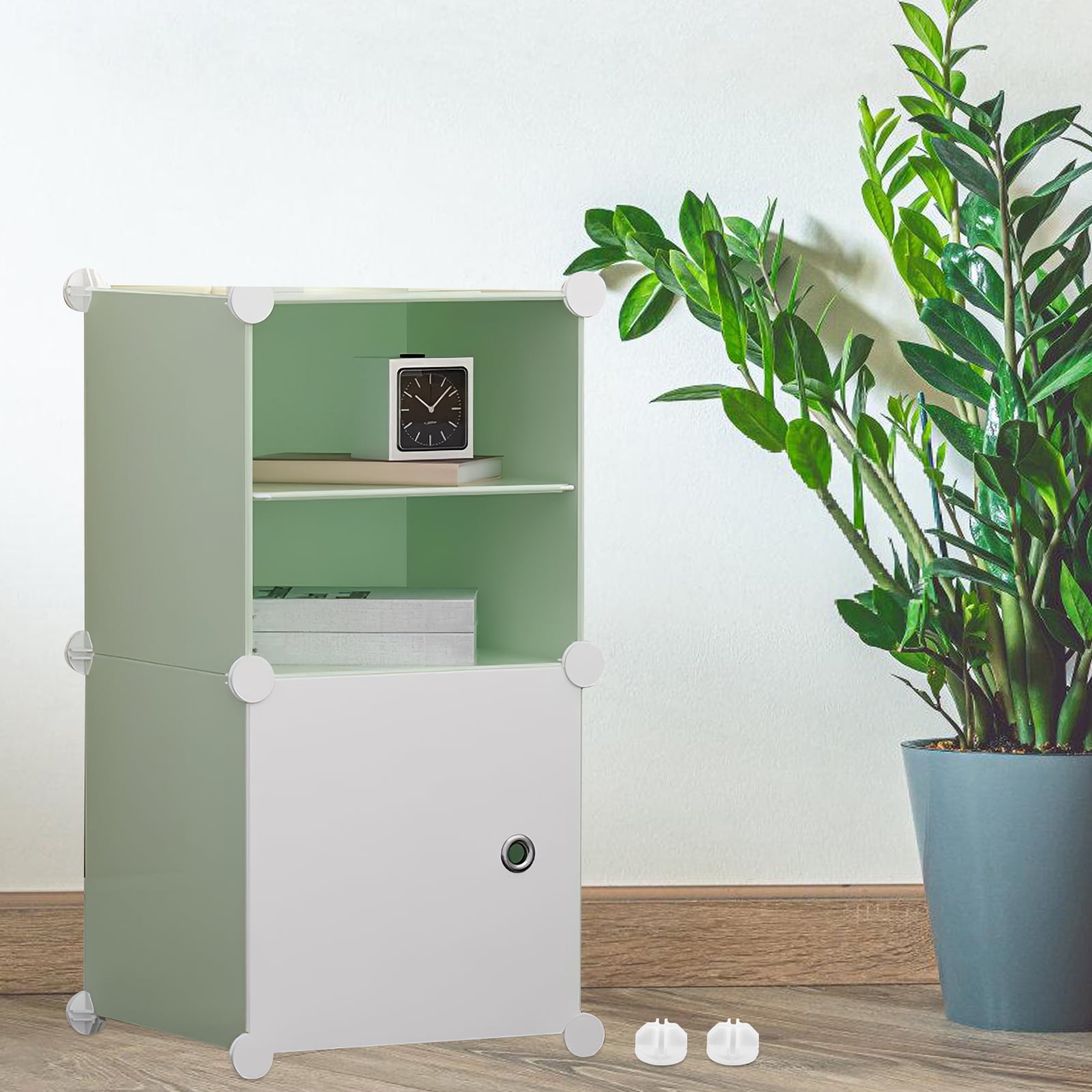 DIAEDGE 25pcs Wire Cube Plastic Connectors for Cube Storage Closet ...