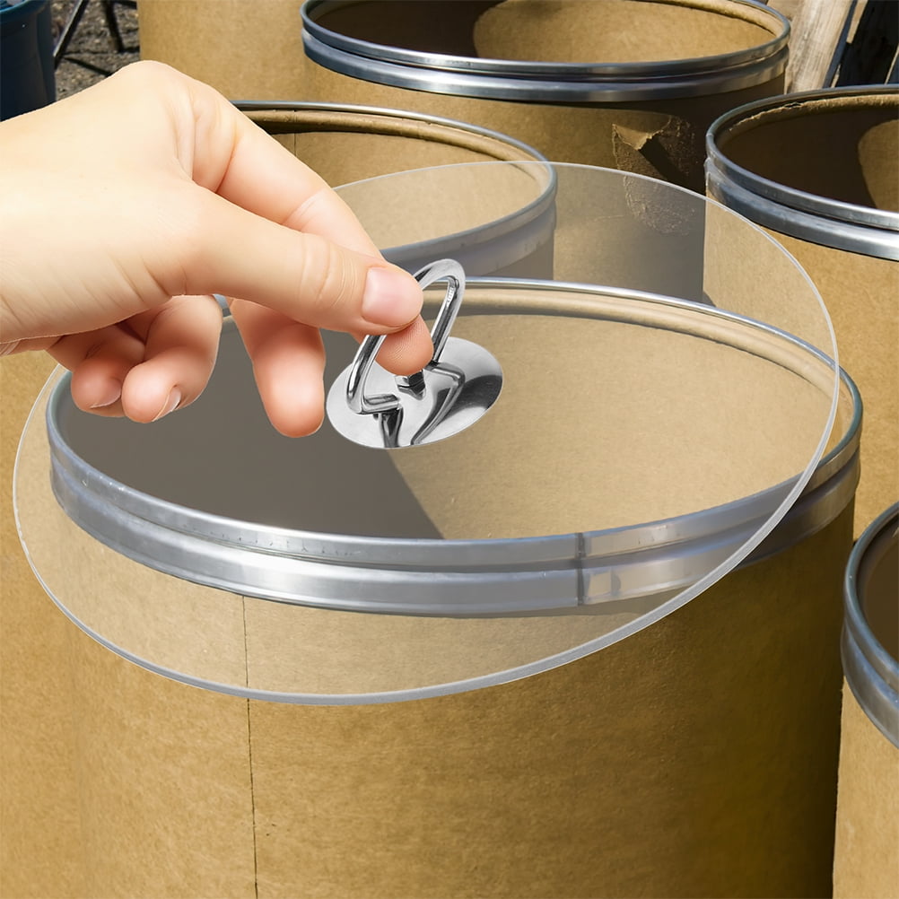 DIAEDGE 27cm Glass Universal Pot Lid Cover Microwave Plate Glass Cover ...