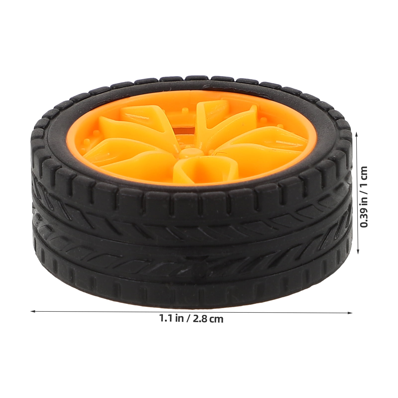 DIAEDGE 28pcs Kids Car Wheels DIY Kids Car Assemble Wheels Small Car ...